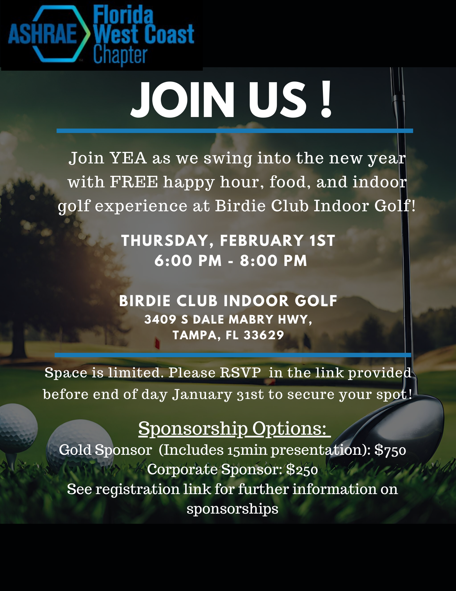 YEA February Social - ASHRAE