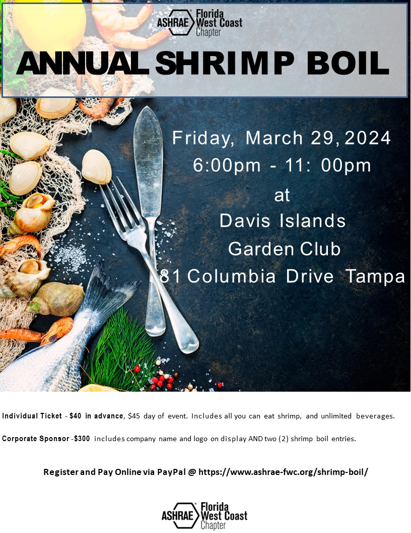 Shrimp Boil - ASHRAE