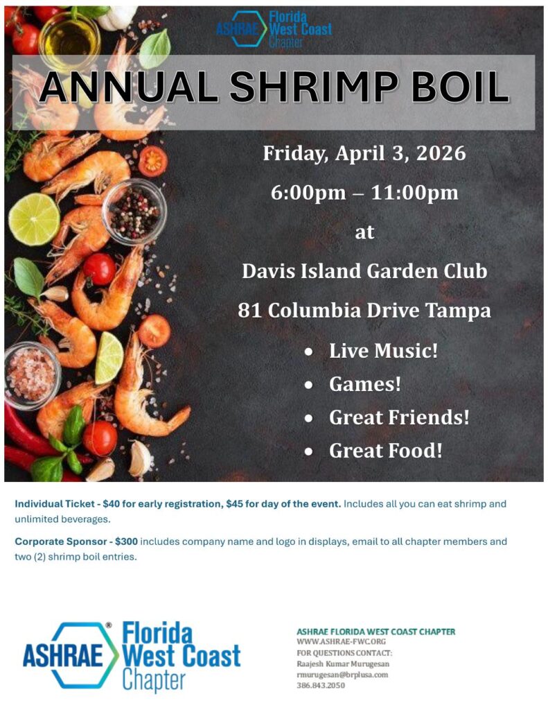 Shrimp Boil - ASHRAE